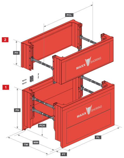 Manhole Boxes - Maxx Shoring | Sheet Steel Piling